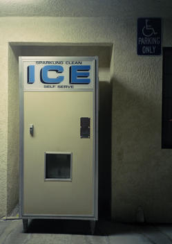 Ice Machine In Motel - Stock Image - Everypixel