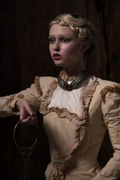 Model in Vintage Victorian Dress - Stock Image - Everypixel