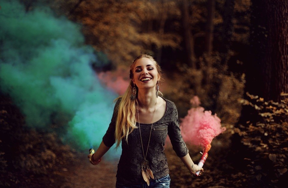 colorful, colourful, happy - Stock Image - Everypixel