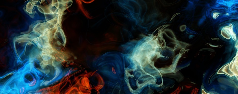 banner, header, smoke - Stock Image - Everypixel