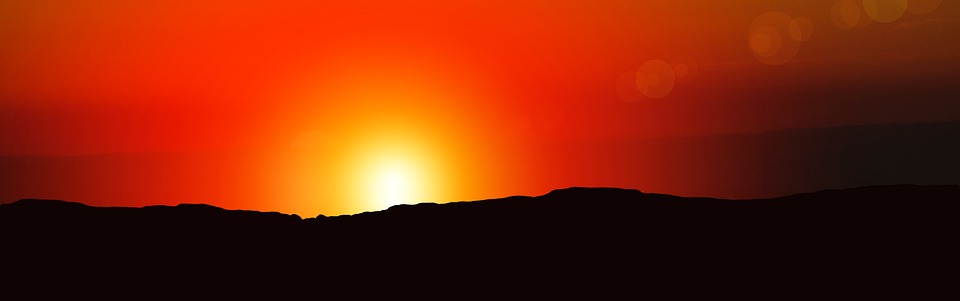 banner, header, sunrise - Stock Image - Everypixel