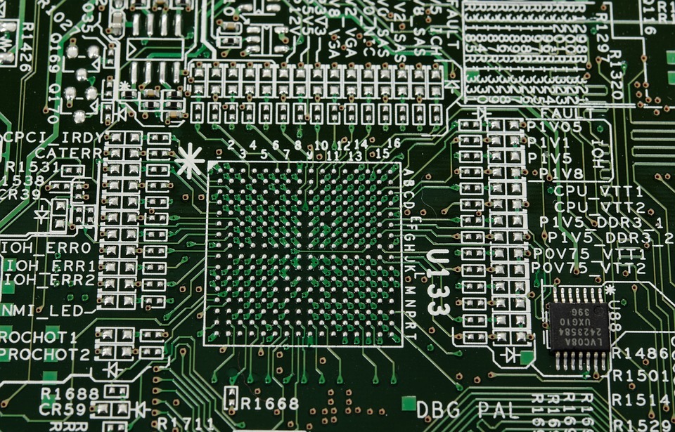 server, circuit board, electronics - Stock Image - Everypixel